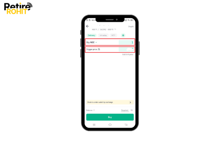 How to Place GTT Order in Groww?