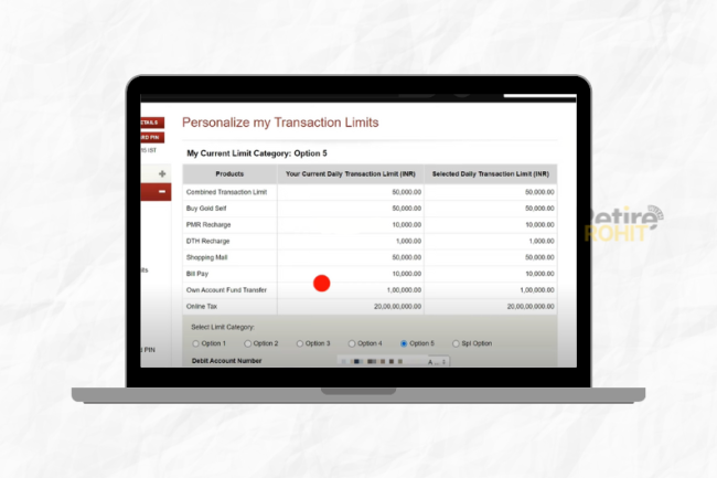 How to Increase the RTGS Limit in ICICI Bank?