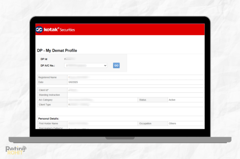 How to Find the DP ID in Kotak Securities?